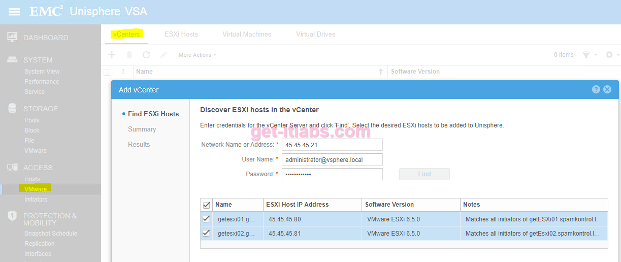 EMC Unity Storage Pool – Lun Olusturma – Ersin Can